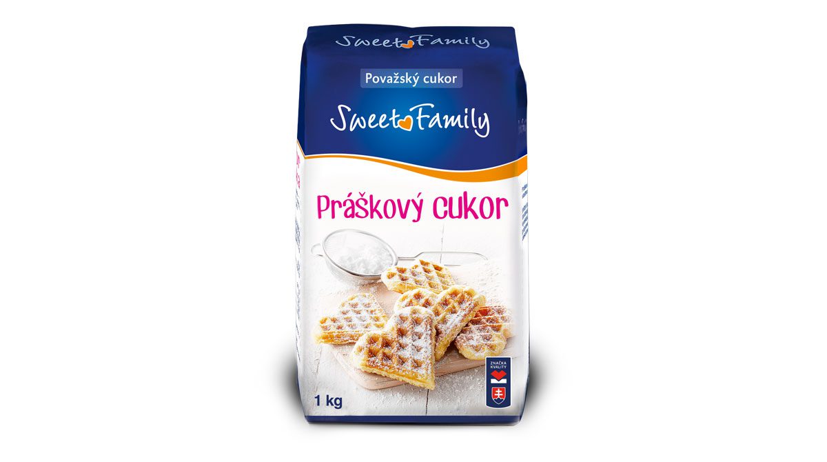 Práškový cukor 1kg | SweetFamily