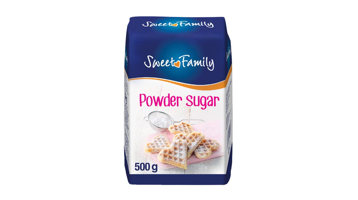 Práškový cukor 0,5kg | SweetFamily